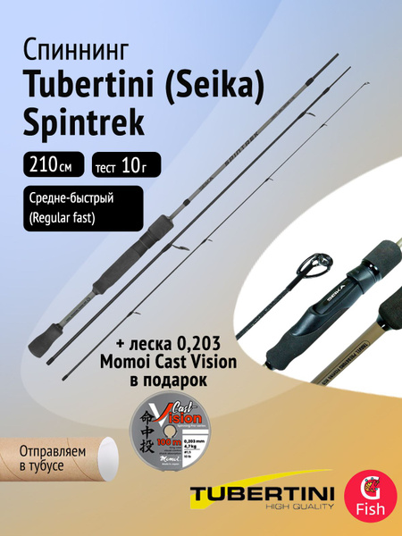 Спиннинг Tubertini Spintrek, от 2 гр купить c доставкой на OZON по ...