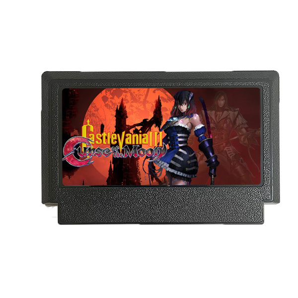 Castlevania III Curse of the Moon - Игра 8-битный картридж Famicom ...