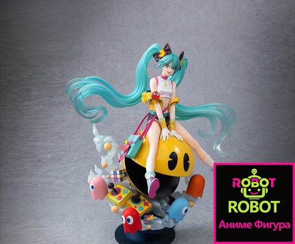 BANDAI Аниме фигура/MIKU BN FIGURE DX Vocaloid Pacman/ ROBOT купить на ...