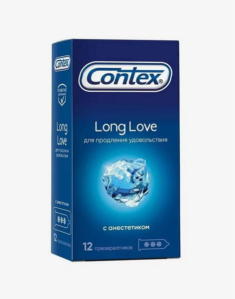 Презервативы с продлевающей смазкой Contex Long Love - 12 шт. купить на OZON по низкой цене ...