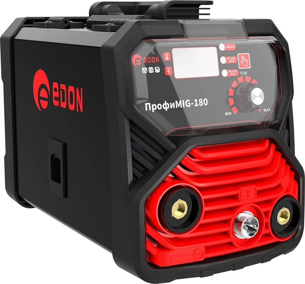 Сварочный полуавтомат Edon ПрофиMIG-180, MIG MAG FCAW/без газа (d электродов 4 мм, d проволоки 1 ...