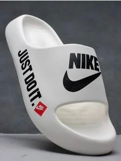 Шлепанцы Мужской Nike, размер 43, 44 EVA Легкая модель 6 Без застёжки Лето купить c доставкой на ...