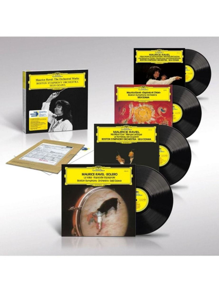 Виниловая пластинка Seiji Ozawa / Boston Symphony Orchestra - Maurice Ravel: The Orchestral ...