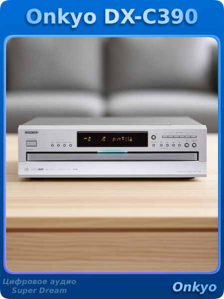 Вопросы и ответы о Onkyo DX-C390 6-дисковый многодисковый проигрыватель компакт-дисков с ...