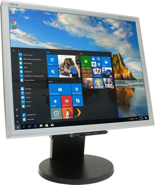 NEC 19" Монитор квадратный, 1970NXp LCD1970NXp-BK 1xDVI 1xVGA ...