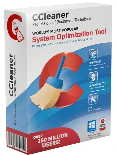 Программа CCleaner для ПК на USB-Flash купить на OZON по низкой цене ...