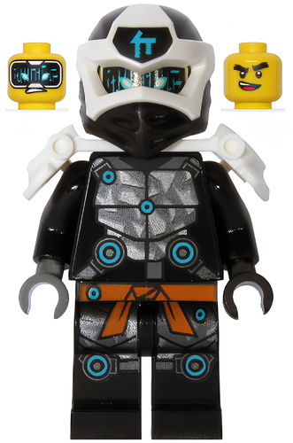 Отзывы на Минифигурка Lego Ninjago Cole - Digi Cole, Shoulder Armor ...
