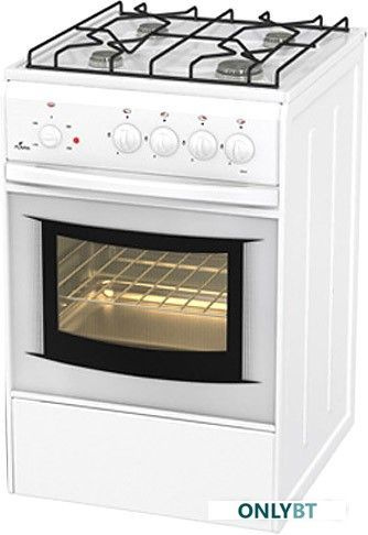 Плита Flama AK 1411 W белый - купить по выгодной цене в интернет ...