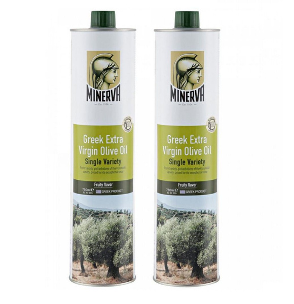 Масло оливковое Minerva Extra Virgin, 750мл, 2 шт - купить с доставкой ...