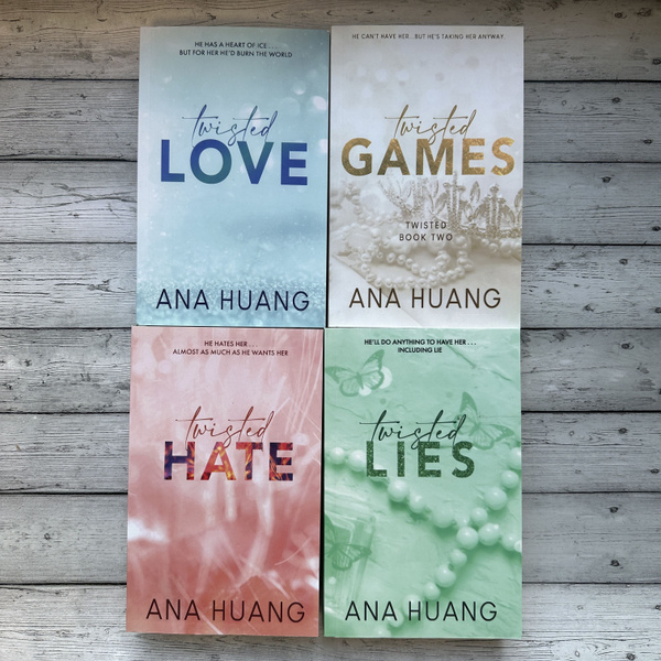 Twisted Series by Ana Huang: Twisted Love; Twisted Games; Twisted Hate; Twisted Lies | Huang Ana ...