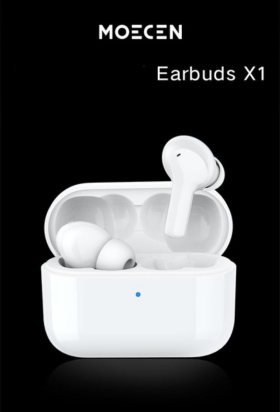 Наушники Вкладыши TWS Moecen Earbuds White - купить по доступным ценам ...