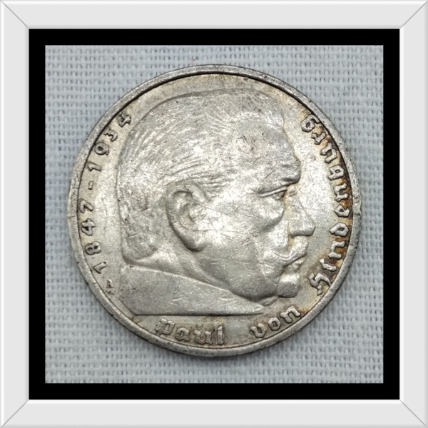 5 рейхсмарок 1935 года Гинденбург, А - купить в интернет-магазине OZON с быстрой доставкой ...