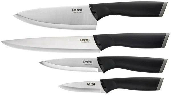 Набор ножей Tefal Essential K2214S75, 4 ножа купить c доставкой на OZON ...