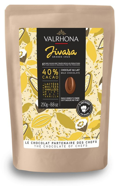 Чипсы Valrhona Jivara из молочного шоколада, 2x250г купить на OZON по ...