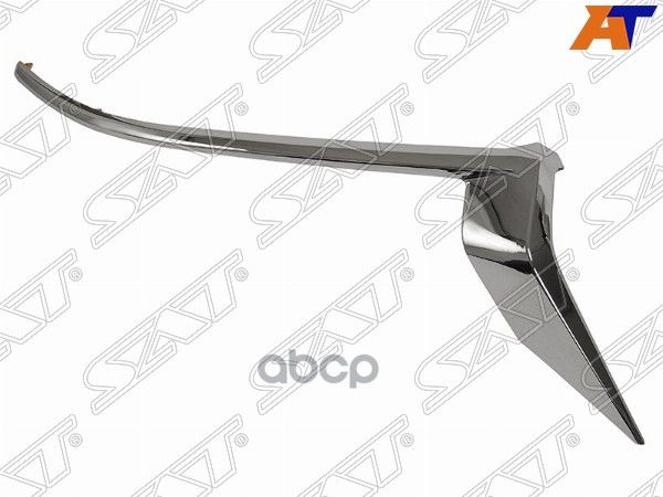 Молдинг Фары Toyota Land Cruiser Prado 150 17- Rh Хром купить по низкой ...