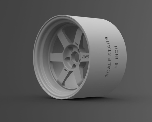 Колесные диски18 inch Volk Racing TE-37 VSL 1/24 - купить с доставкой ...