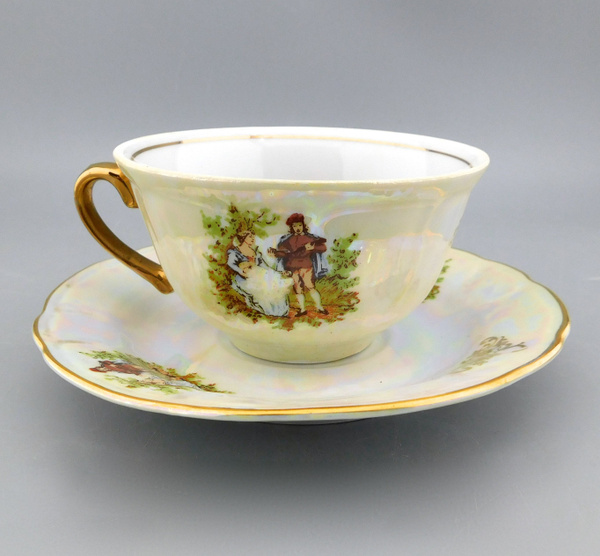 Чайная пара МАДОННА фарфор Titov Veles 1970-е гг купить по низким ценам ...