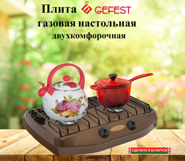 Газовая плита настольная Gefest ПГ 700-02 - купить с доставкой по ...