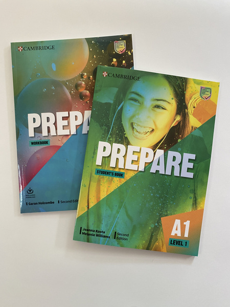 Prepare Level 1 A1: Student's book + Workbook + ОНЛАЙН КОД - купить с ...