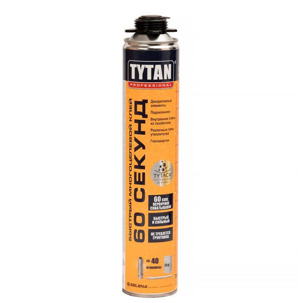 Клей-пена Tytan Professional титан ган Летняя купить по выгодной цене в ...