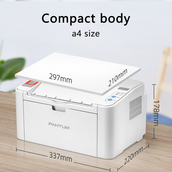 Принтер Pantum p2206W, Цветной, Монохромный печать, купить по низкой цене: отзывы, фото ...