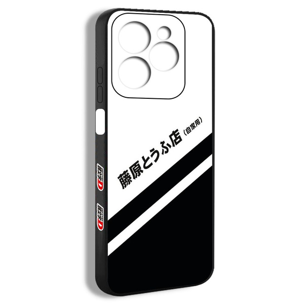 чехол для смартфона Подходит для Tecno Spark Go 2024 Initial D Инициал Ди Такахаши Кейске арт