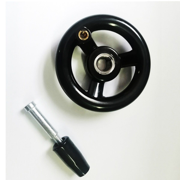 Маховик бакелитовый UnitMC с ручкой 100301.1 80х10 купить на OZON по низкой цене (984033263)