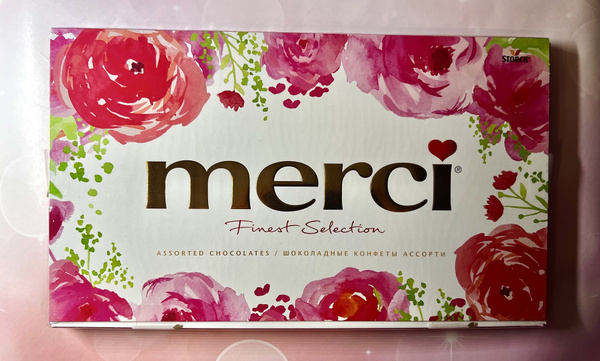 Подарочные шоколадные конфеты Merci, Ассорти, (Весна),400 гр. - купить ...
