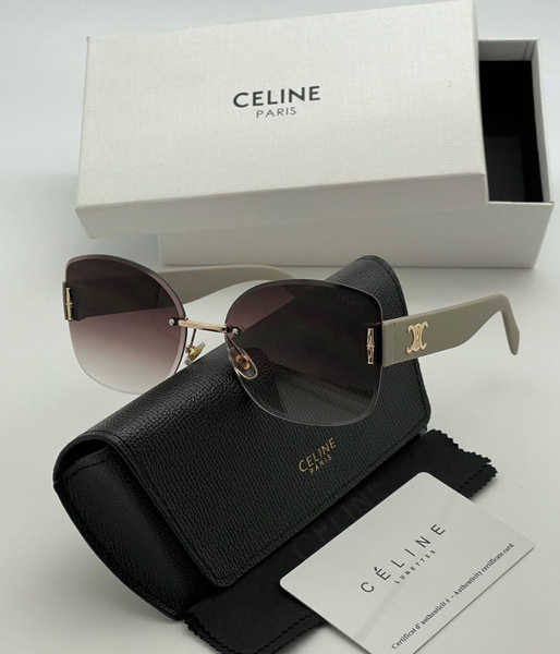 CELINE Очки солнцезащитные - купить с доставкой по выгодным ценам в ...
