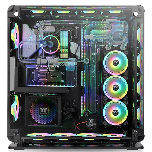 Thermaltake Компьютерный корпус Core P8 TG, черный (Core-P8-TG-BLACK ...