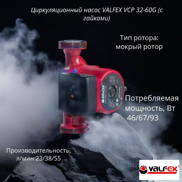 Циркуляционный насос Valfex Насосы, 230 л/мин - купить по выгодной цене в интернет-магазине OZON ...