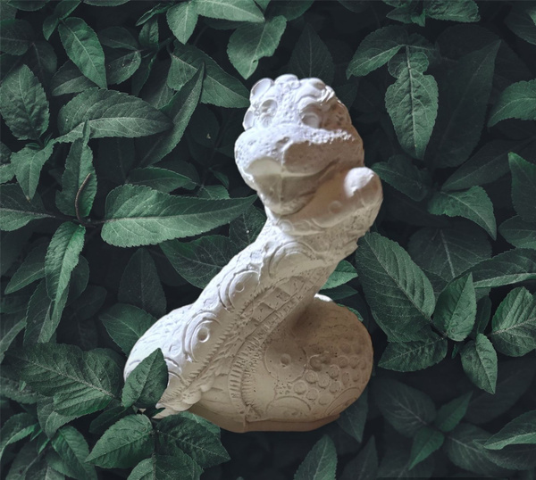 Фигурка декоративная статуэтка Змея Змейка символ 2025 купить на Ozon по низкой цене в Беларуси