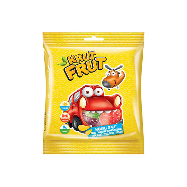 Мармелад KRUT FRUT "Машинки" 30гр купить на OZON по низкой цене (1456766389)