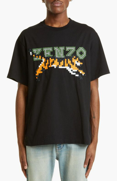 Футболка Kenzo, размер 46, цвет черный - купить по выгодной цене в ...