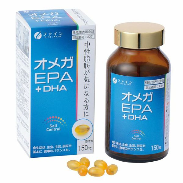 Омега-3 DHA+EPA FINE JAPAN, 150 шт. - купить с доставкой по выгодным ...