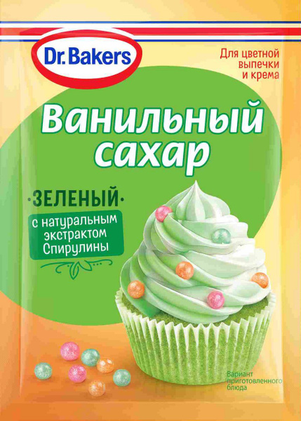 Dr.Bakers Сахарная пудра 80г. 10шт. - купить с доставкой по выгодным ценам в интернет-магазине ...