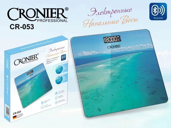 Напольные весы CR-051, голубой купить по низкой цене с доставкой в интернет-магазине OZON ...