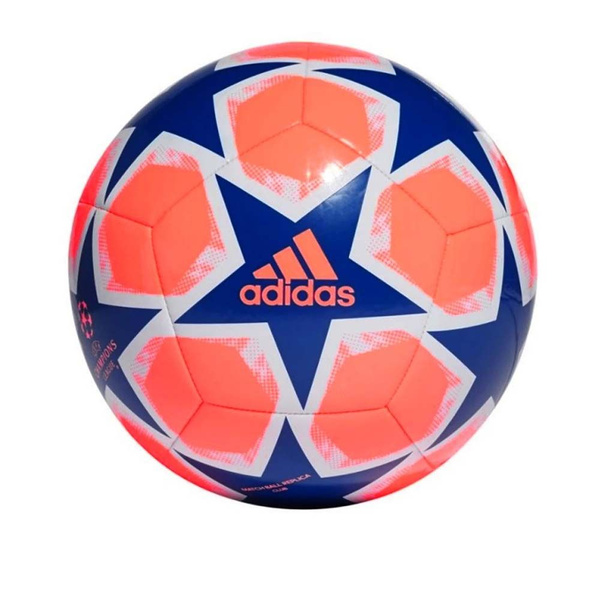 Футбольный мяч adidas IX4062, 5 размер, синий, коралловый купить c ...