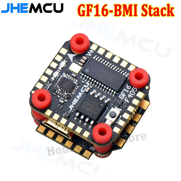 JHEMCU GF16-BMI Stack F405-BMI Контроллер полета BMI270 W / OSD AT7456E ...