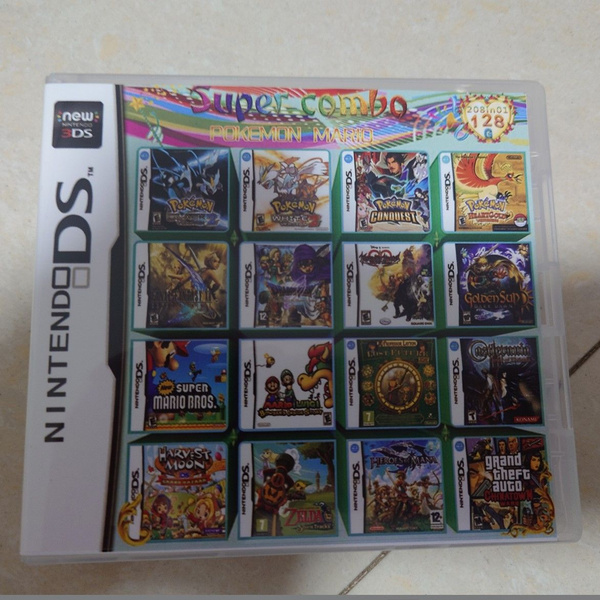 Игровая карта 3DS NDS 510 in 1 520 - in - 1 208 - in - 1 482 - in - 1 с ...