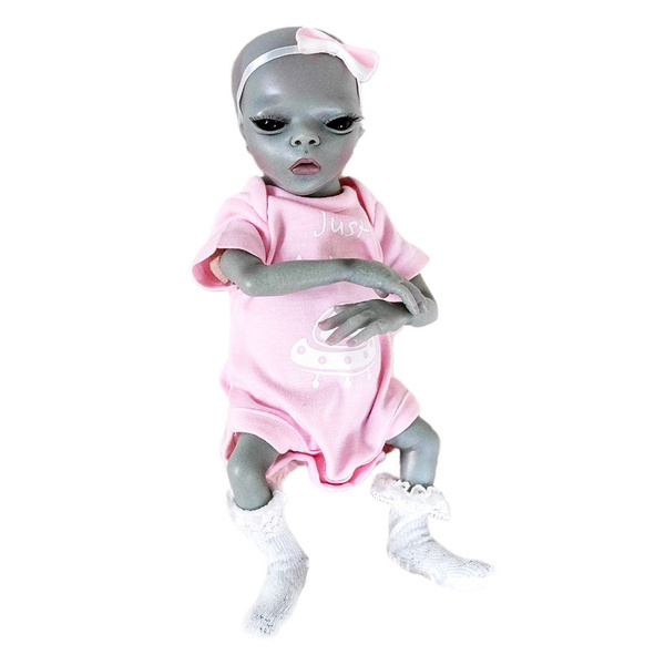 14 дюймов Reborn Alien Baby для куклы, спящей и воспитанной ...