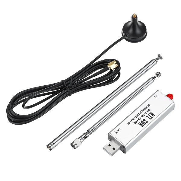 RTL-SDR RTL SDR Receiver V3 RTL2832U0,1 МГц-1,7 ГГц TCXOMA Программно ...