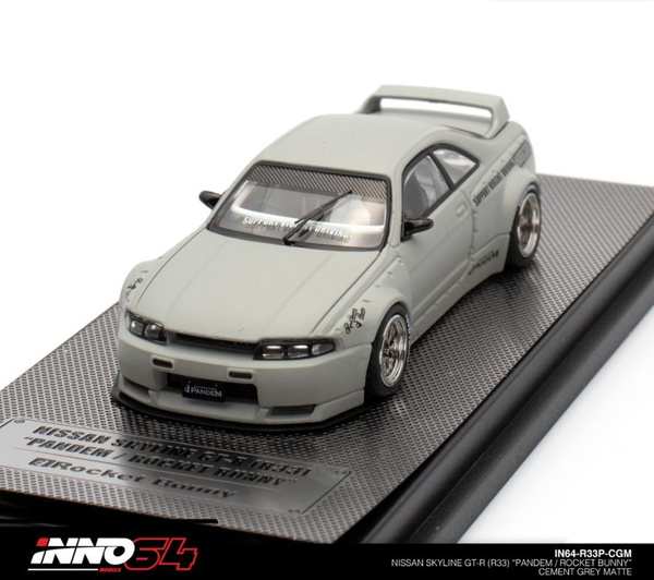 Модель коллекционная INNO 1/64 Nissan Skyline GT-R R33 Pandem/Rocket ...