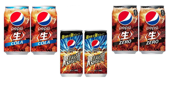 Набор напитков Pepsi-Cola, (Classic, Zero, Refresh Shot), Япония, ( 6 ...