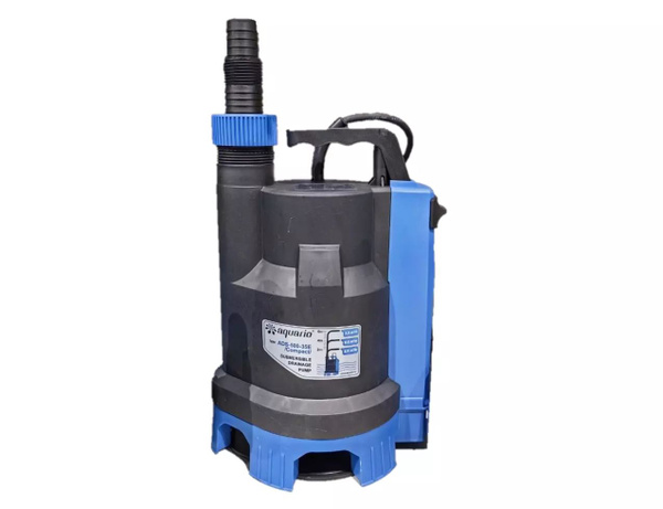Дренажный насос Aquario (Акварио) ADS-400-35E/Compact (H-4.5 м. Q-125 л ...