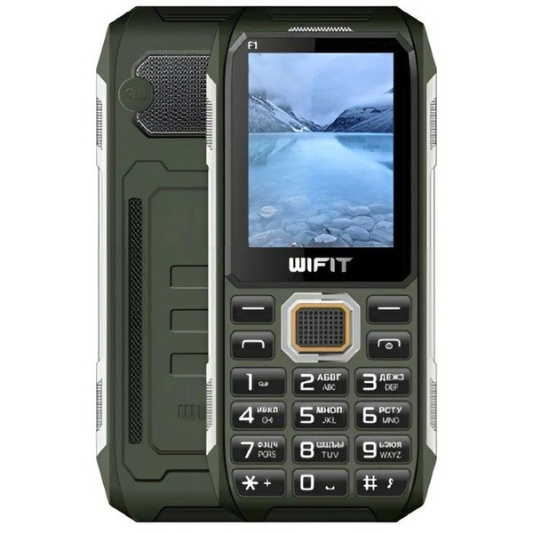 Мобильный телефон WIFIT WIPHONE F1, зеленый - купить по выгодной цене в ...