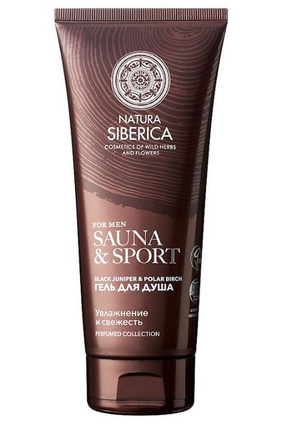 NATURA SIBERICA Гель для душа Увлажнение и свежесть Sauna & Sport for ...
