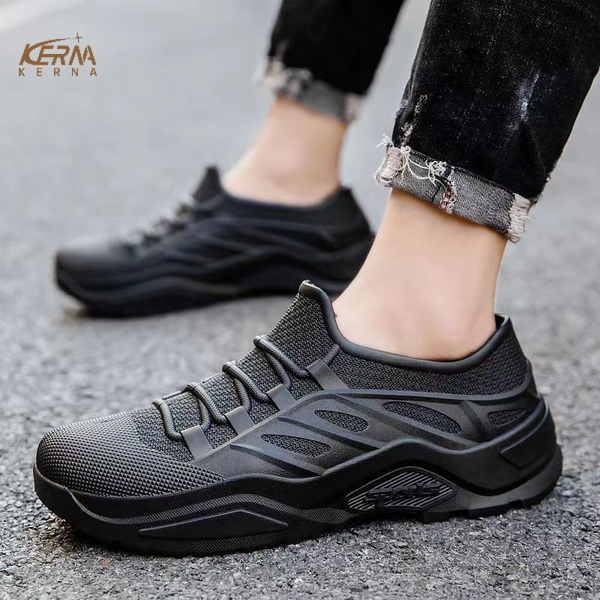 Сапоги резиновые Мужской KERNA черный Термопластик (TPU) Бег, Треккинг Китай Без застёжки На ...