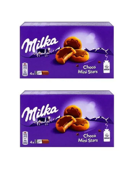 Печенье Milka Choco Mini Stars, 150 г х 2 шт - купить с доставкой по ...