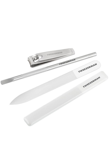Набор инструментов для маникюра TWEEZERMAN Glass Manicure Set - купить ...